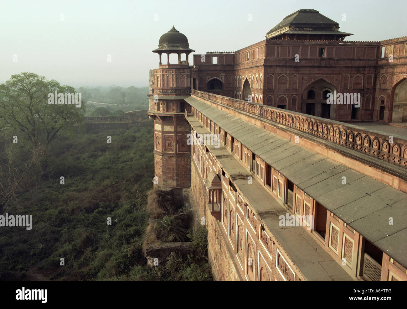 The Red Fort UNESCO World Heritage Site Agra Uttar Pradesh state India ...