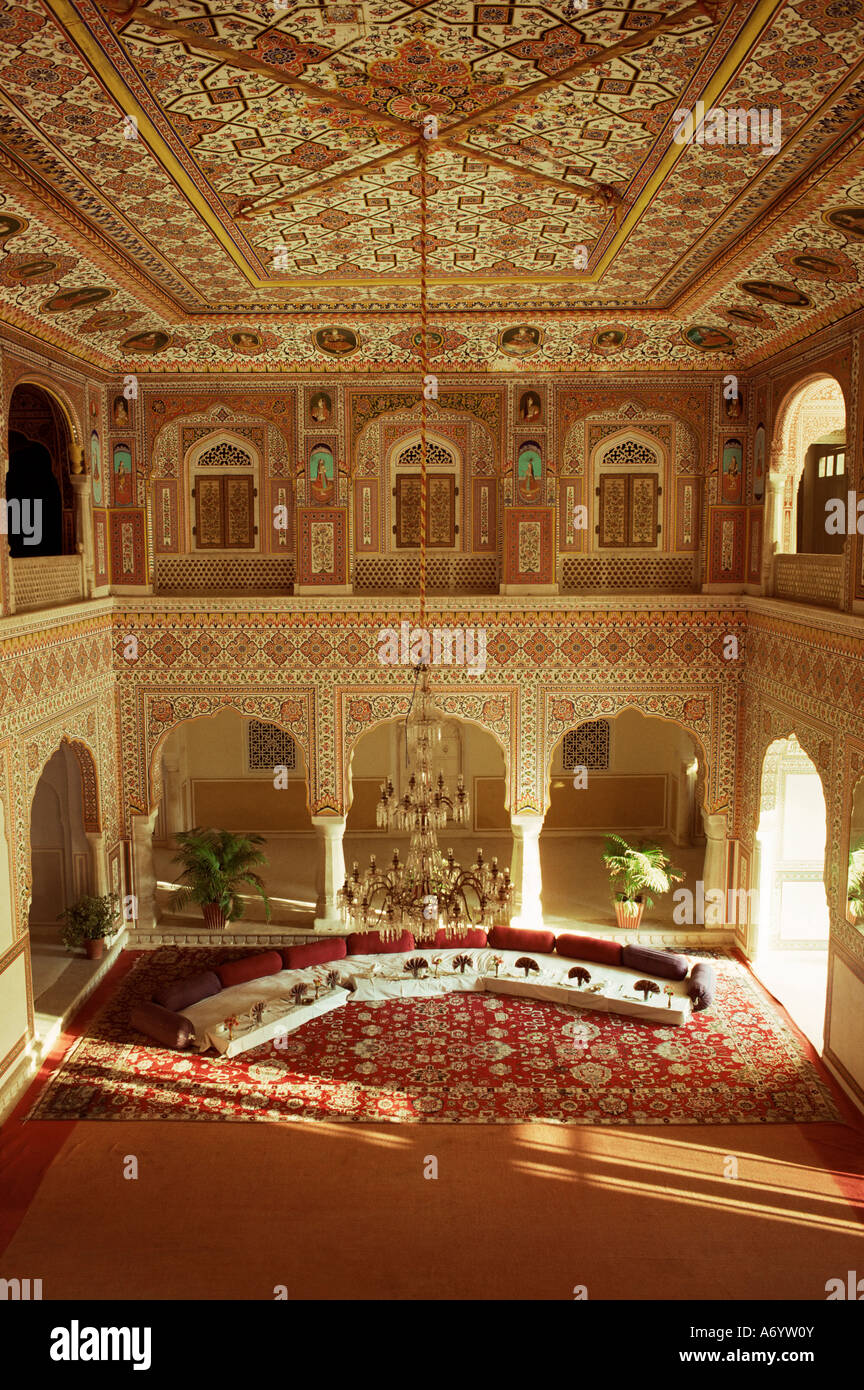 The grand painted Durbar Hall one of the finest examples of its type in ...