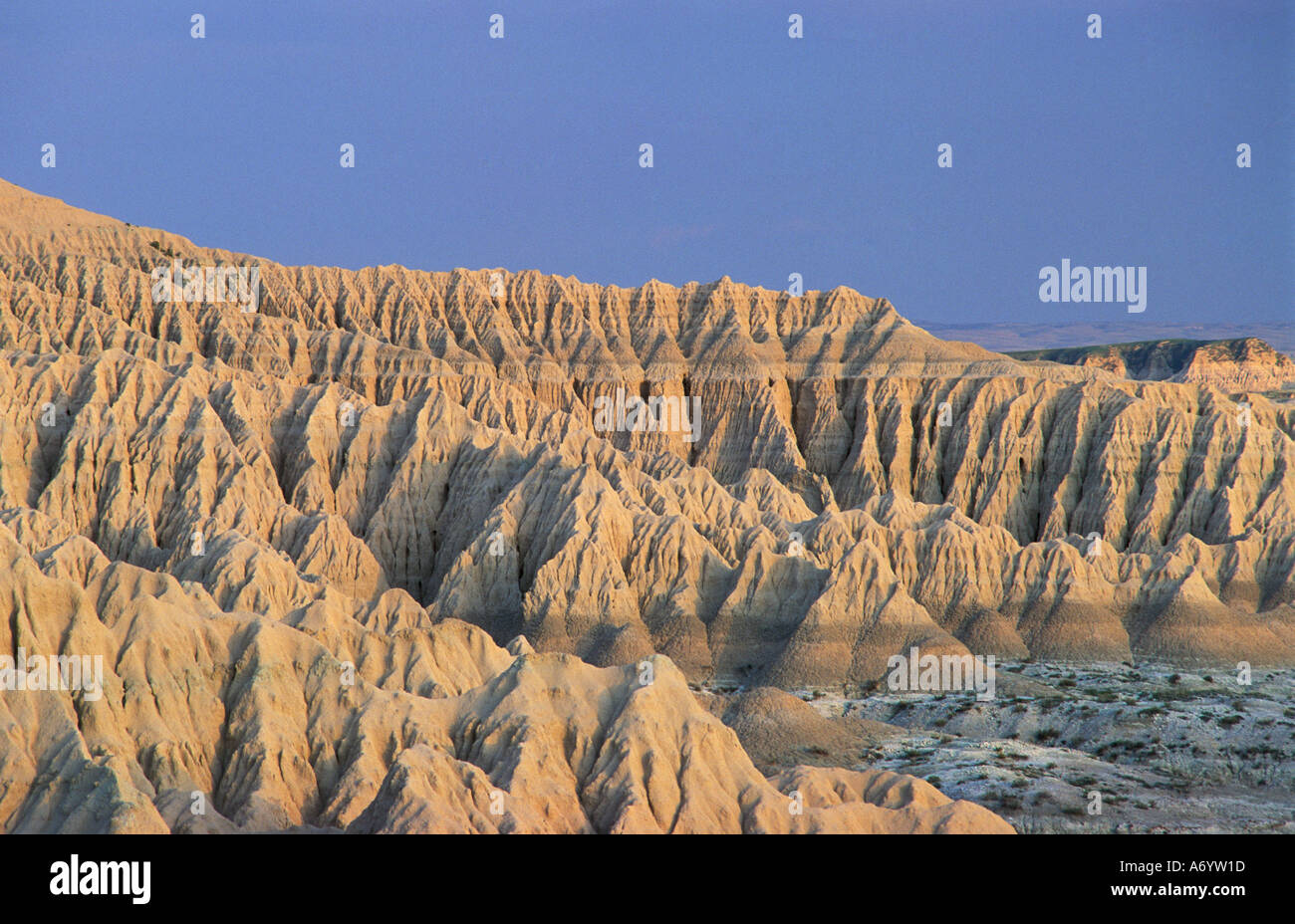 Badlands from Pinnacles Overlook Badlands National Park South Dakota ...