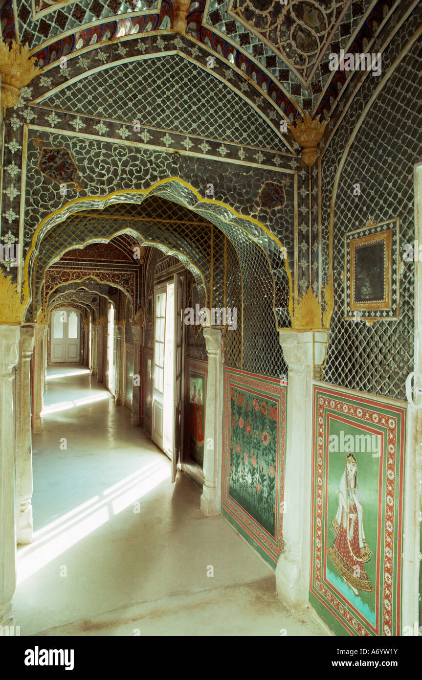 Vertical architecture inside hall arc hi-res stock photography and ...