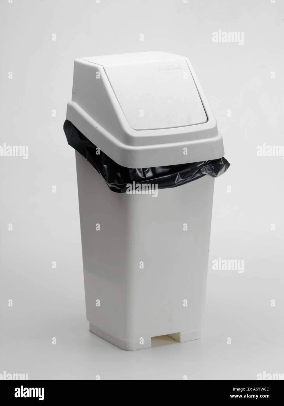 bucket plastic trash basket Stock Photo - Alamy