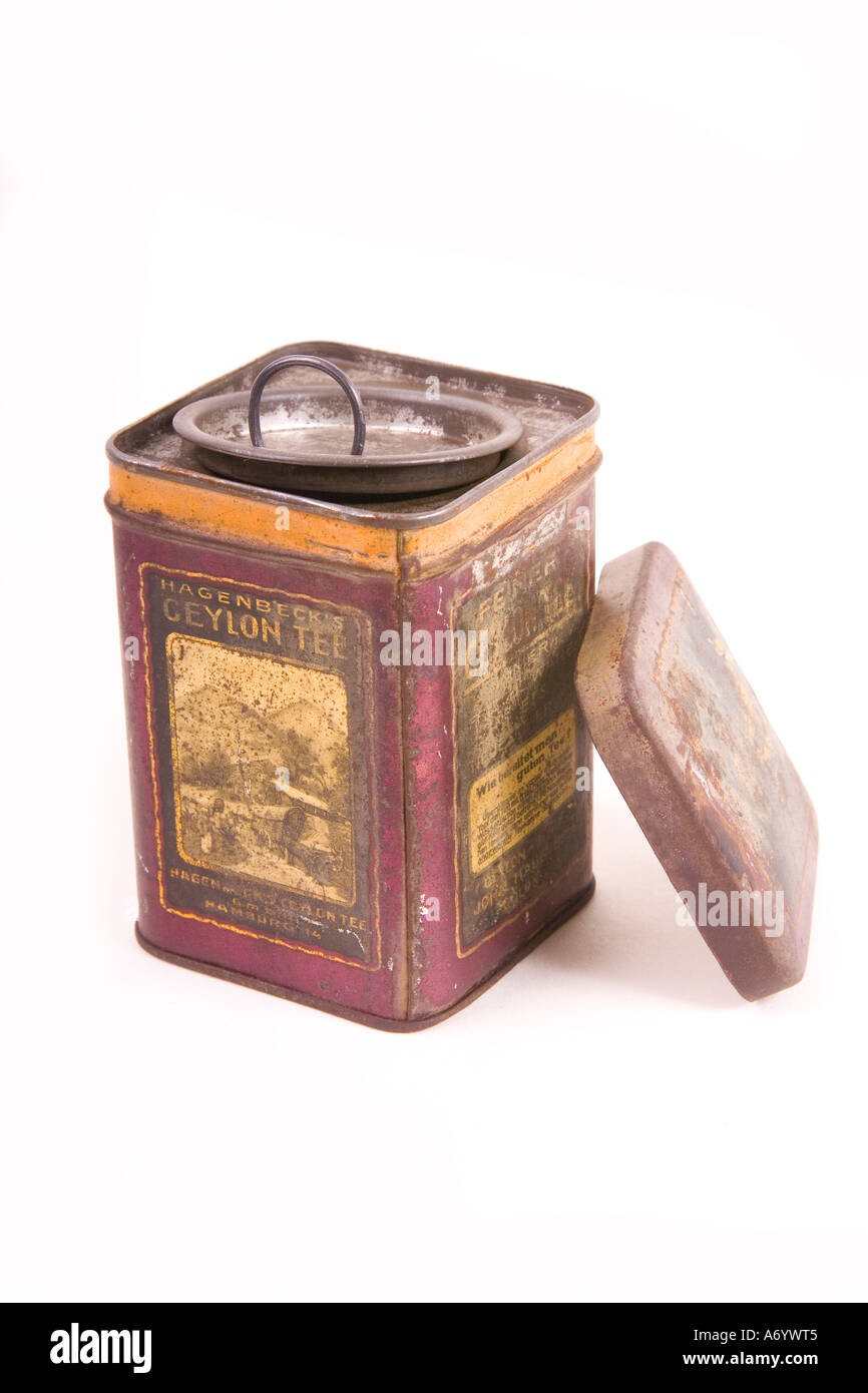 Old tea boxes hi-res stock photography and images - Alamy