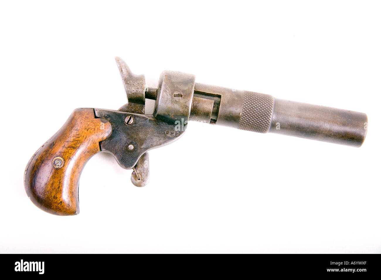 Gun from that 1900 cetury Stock Photo - Alamy