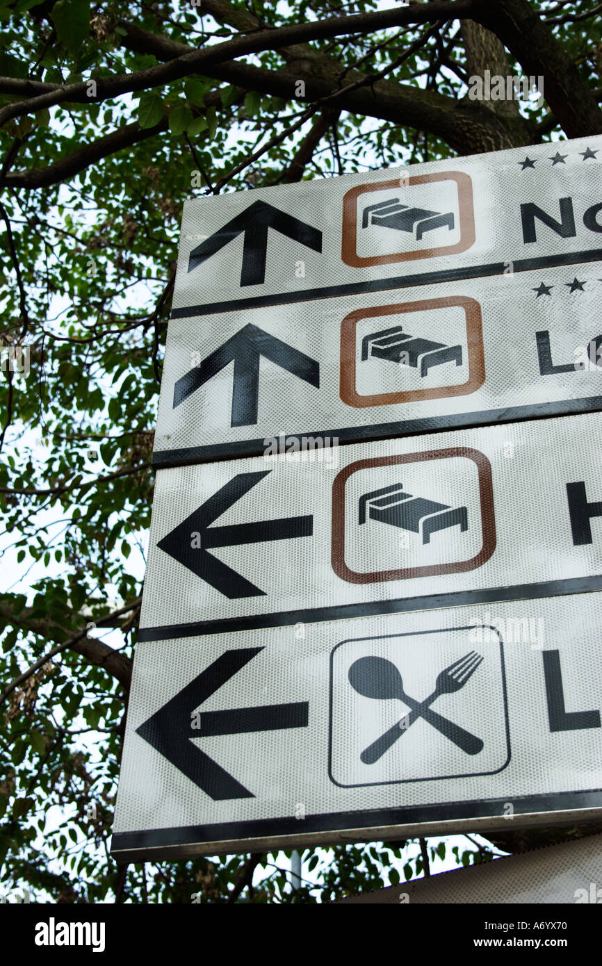 signal street arrows Stock Photo - Alamy