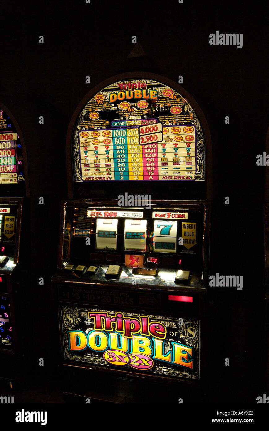 Las vegas slot machine close up hi-res stock photography and images - Alamy