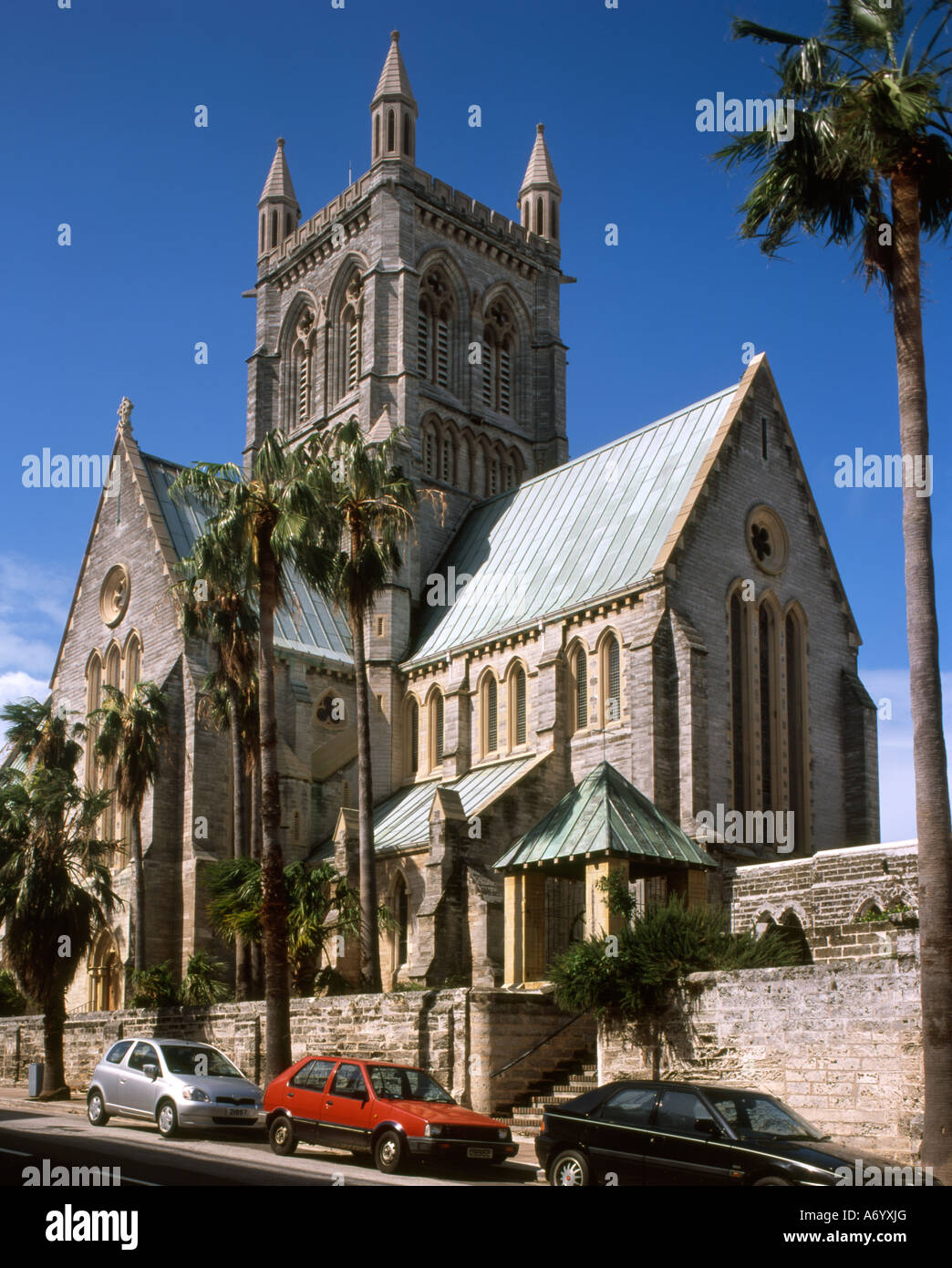 Bermuda. Hamilton. cathedral Stock Photo - Alamy