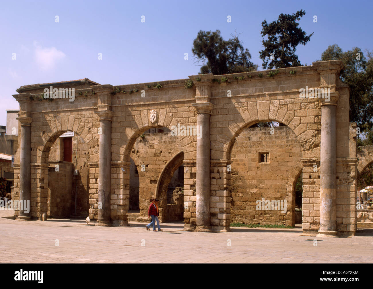 Cyprus (North). Famagusta. Venetian palace Stock Photo - Alamy