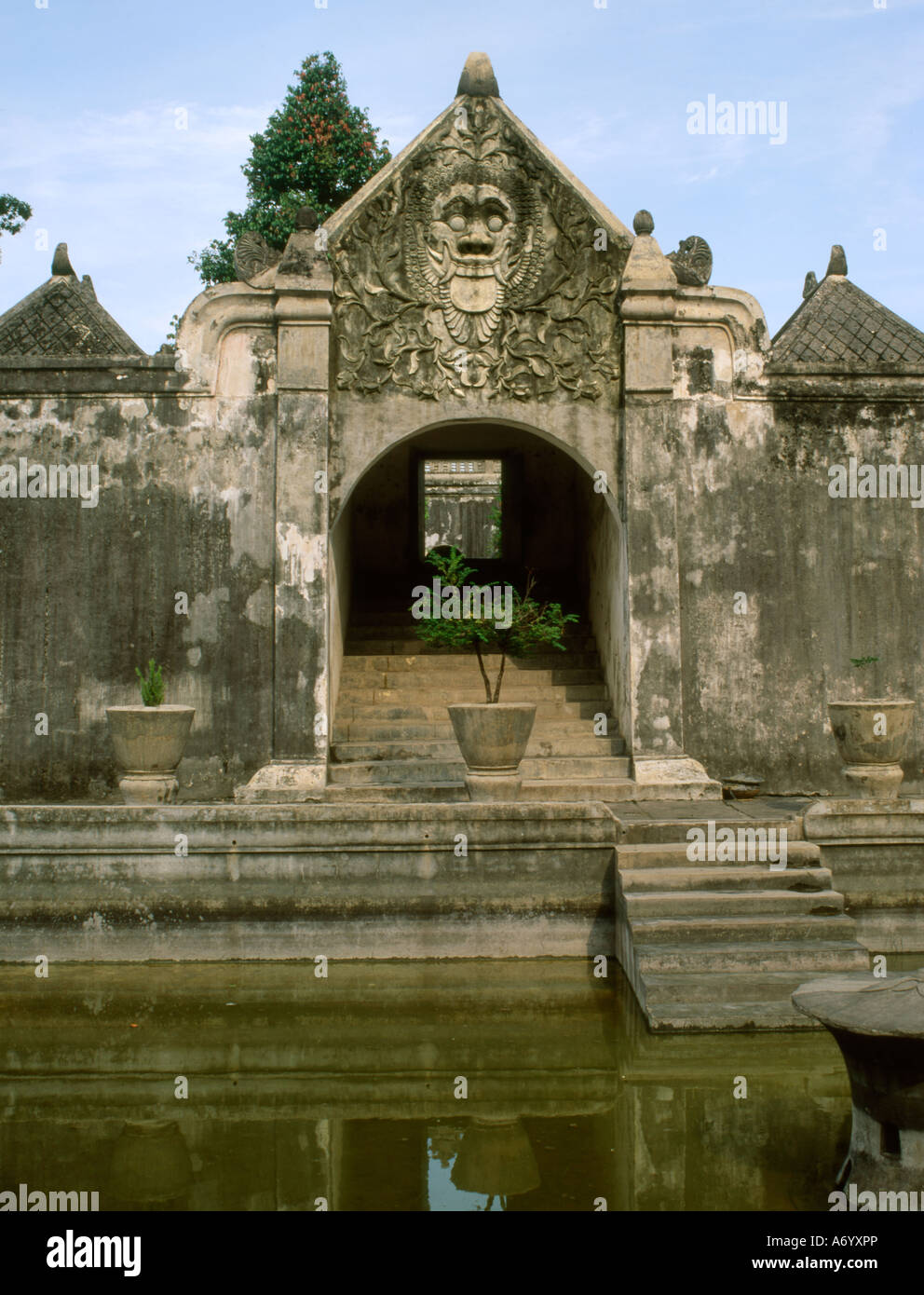 Indonesia. Java. Yogyakarta. water castle Stock Photo - Alamy