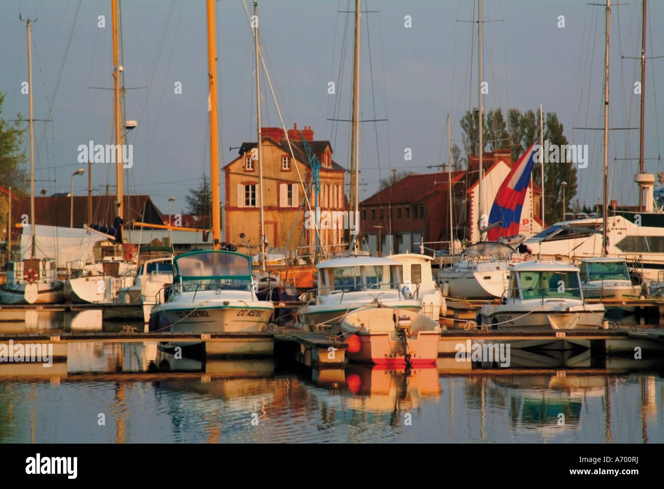 Carentan harbour Cotentin Peninsula Manche Normandy France Europe Stock ...