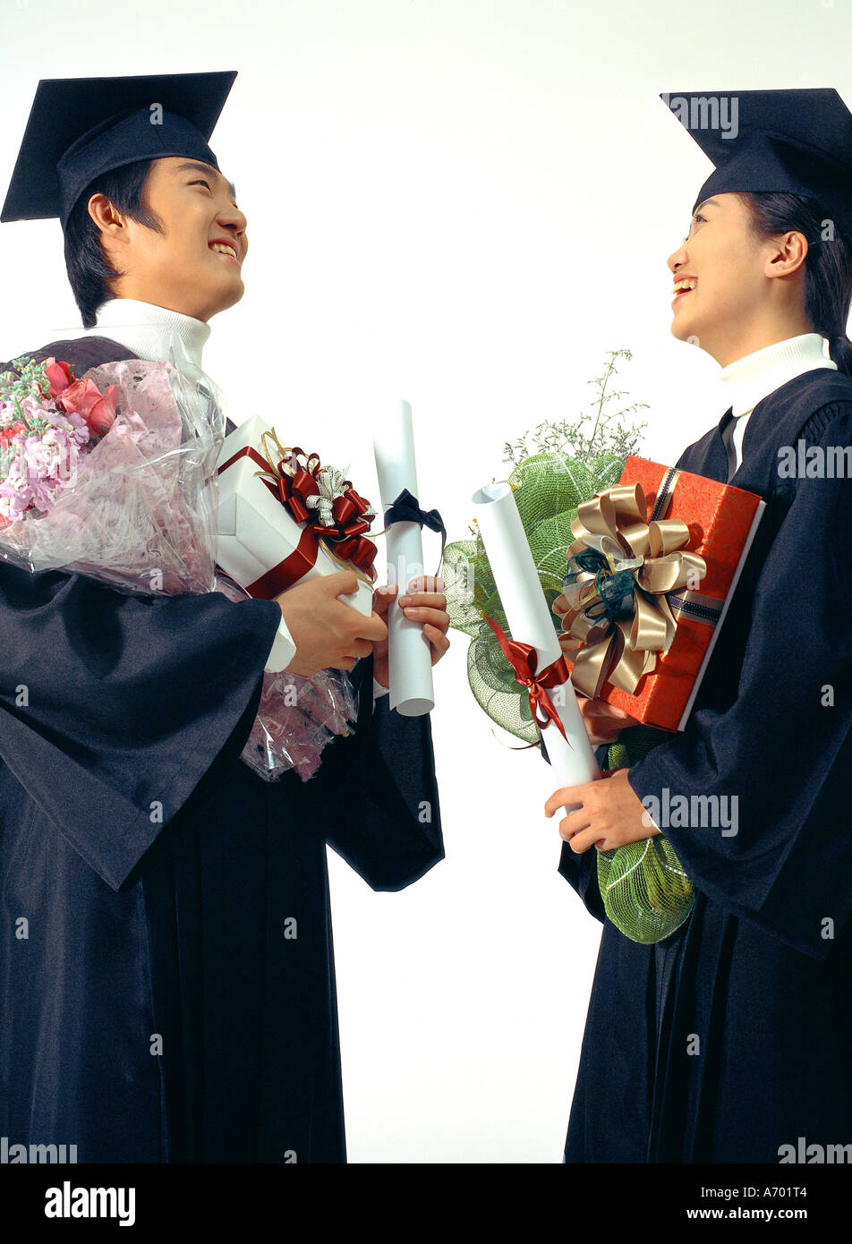 High school graduation korea hi-res stock photography and images - Alamy