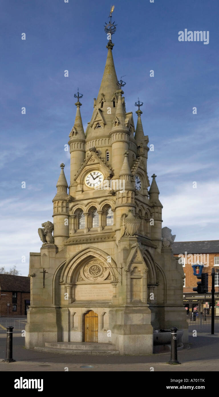Clock tower a gift to the town from George W Childs of Philadelphia to ...