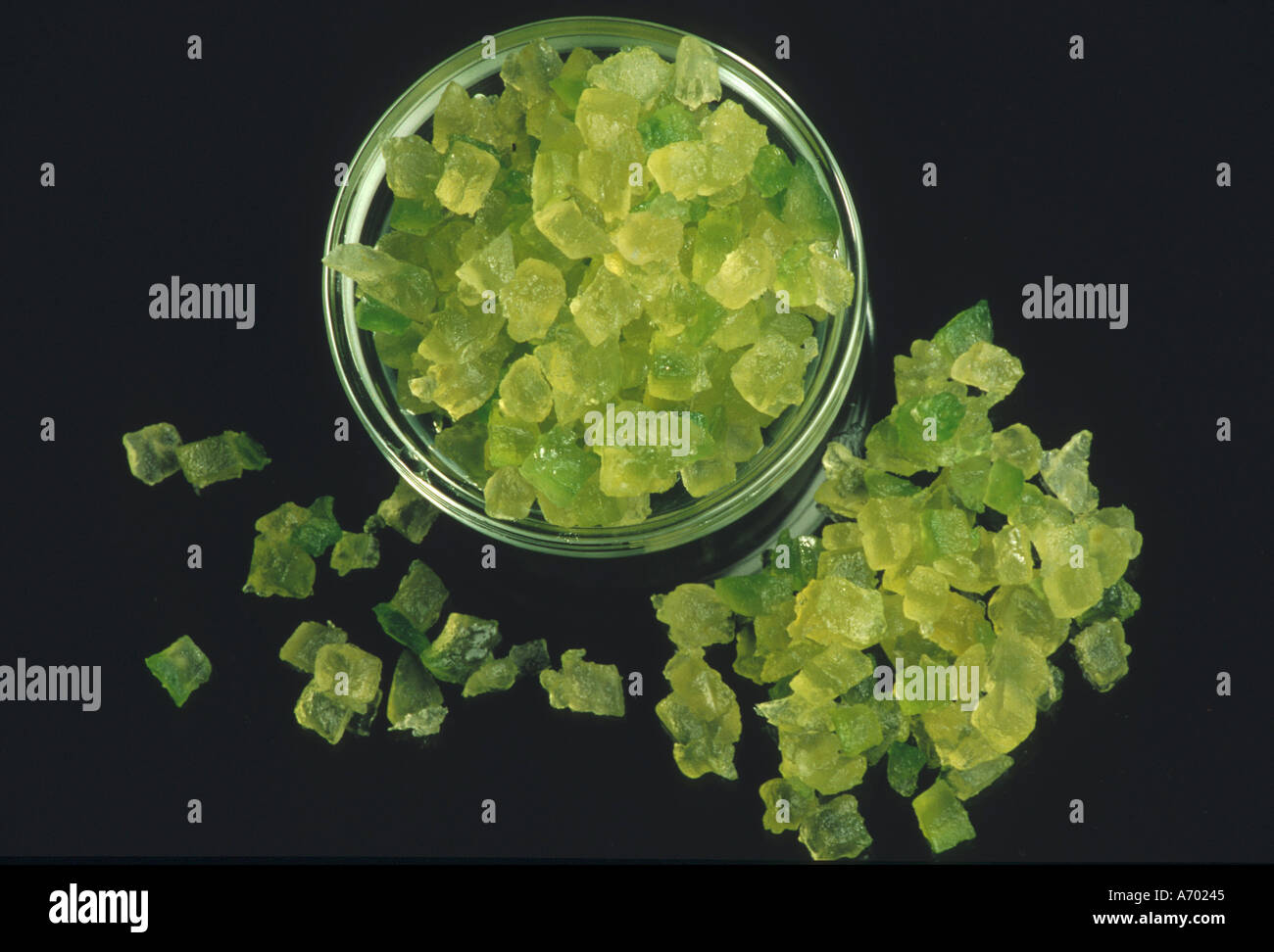 citronat zitronat candid lemon peel Stock Photo - Alamy