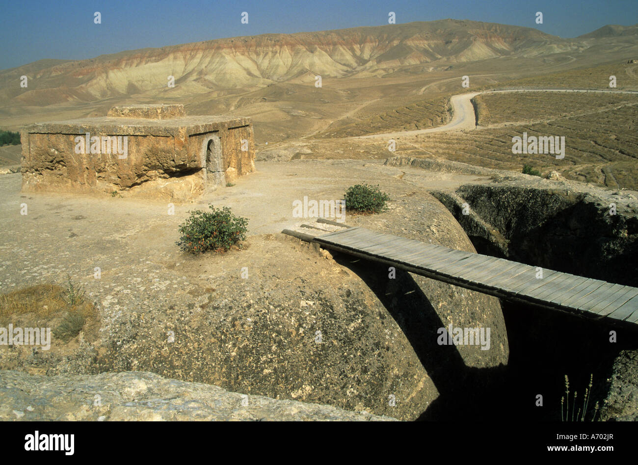 Buddhist stupa of Takht e Rustam Rustam s throne dating from the 4th ...