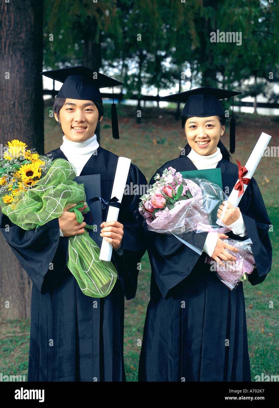 High school graduation korea hi-res stock photography and images - Alamy