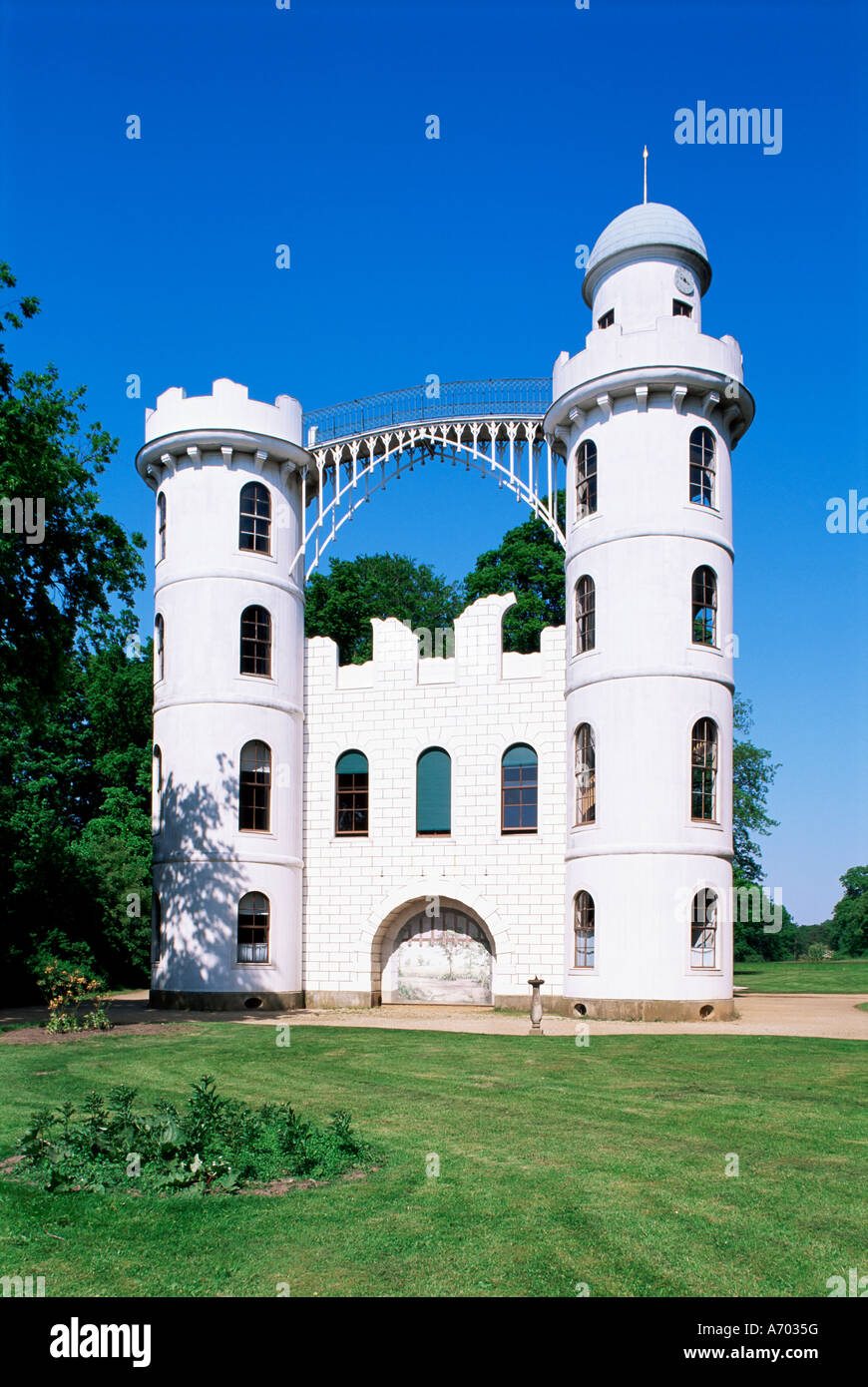 Peacock Island palace Berlin Germany Europe Stock Photo - Alamy