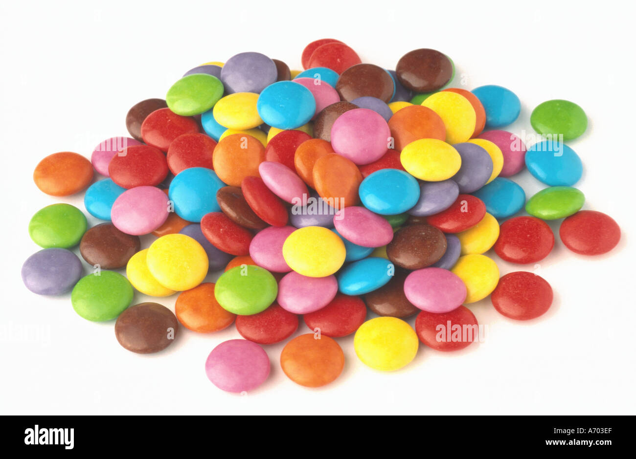 Smarties sweets Cut Out Stock Images & Pictures - Alamy