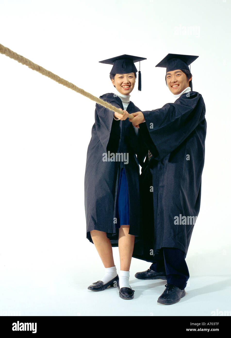 High school graduation korea hi-res stock photography and images - Alamy