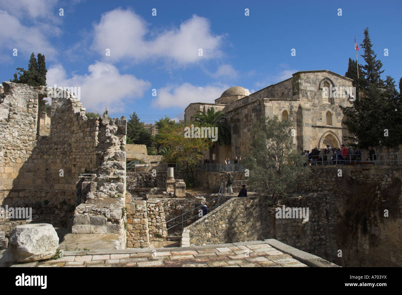 Pool of bethesda in jerusalem hi-res stock photography and images - Alamy