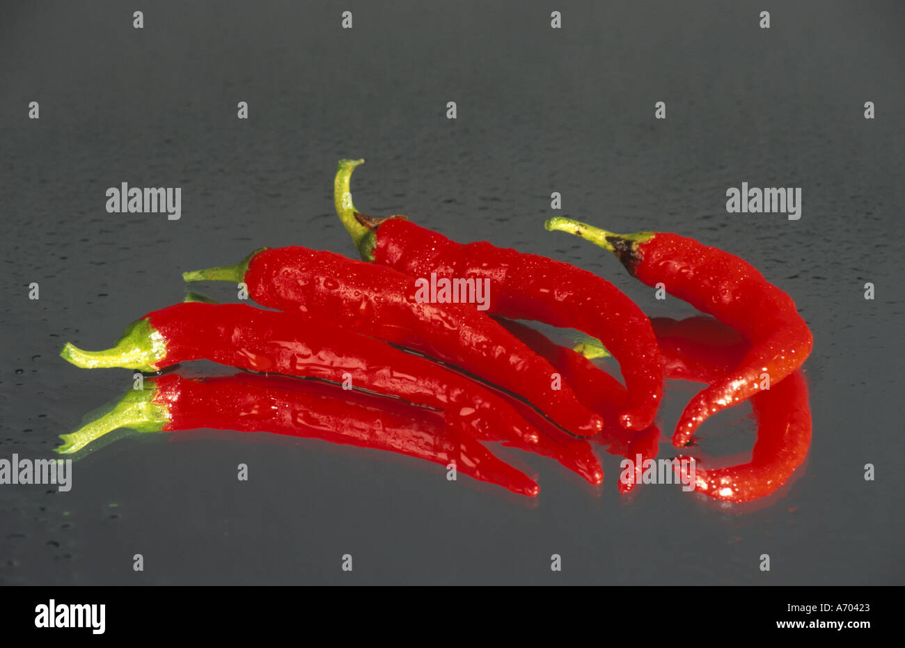 pepperoni red hot paprica chilly Stock Photo - Alamy