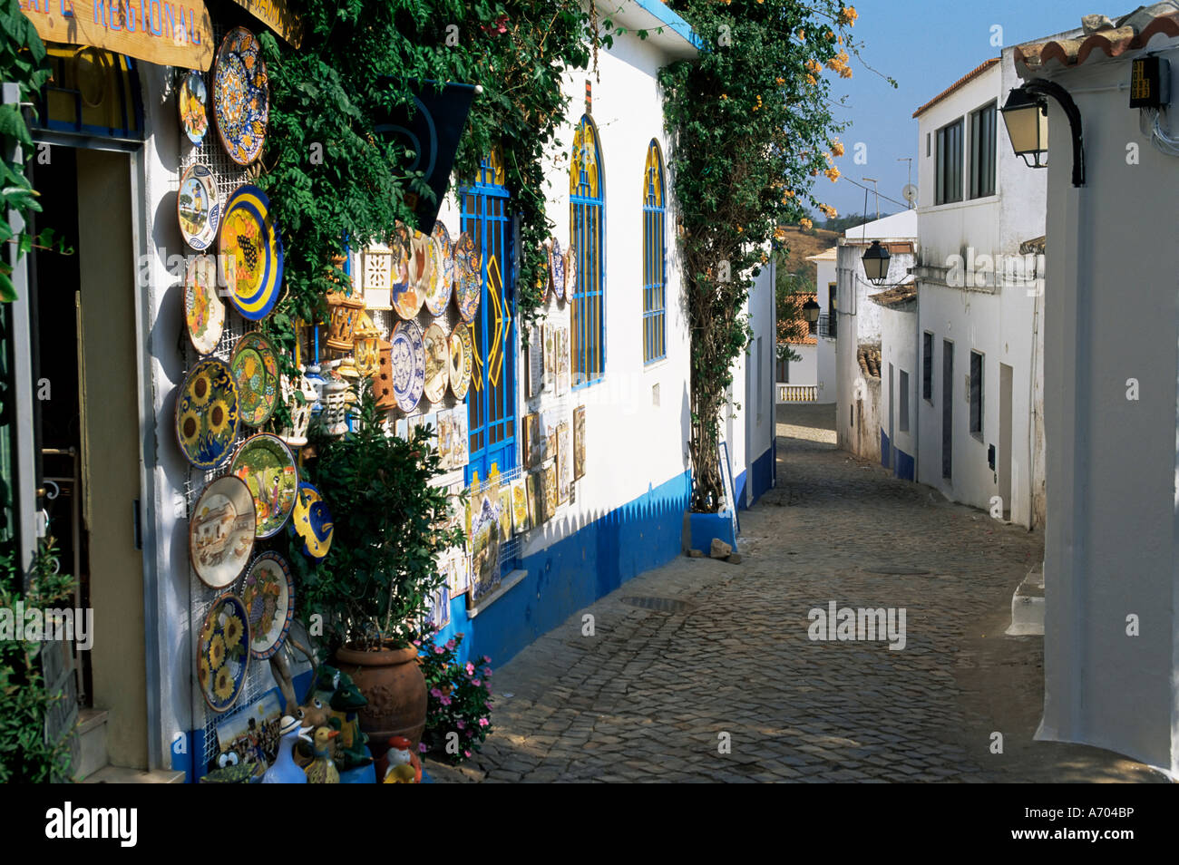 The portuguese village of alte hi-res stock photography and images - Alamy