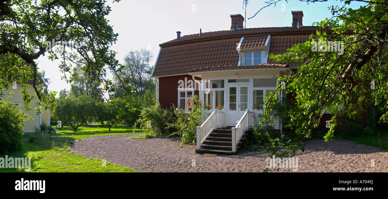 The birth place house of Astrid Lindgren where her father was a tenant ...