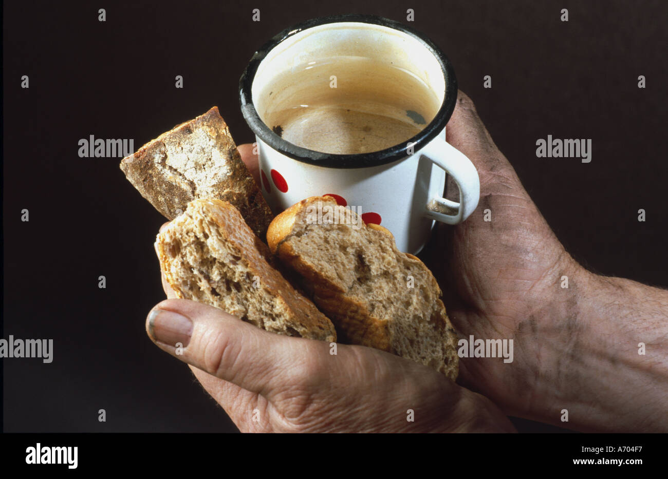 Water and bread prison hi-res stock photography and images - Alamy