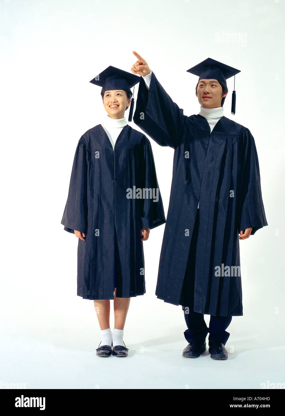 High school graduation korea hi-res stock photography and images - Alamy