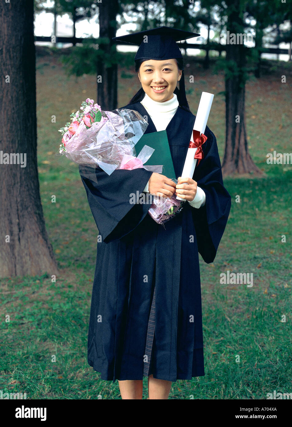 Korean graduation ceremony hi-res stock photography and images - Alamy