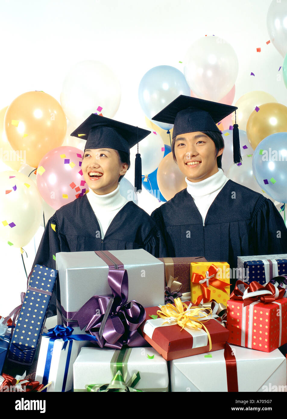 High school graduation korea hi-res stock photography and images - Alamy