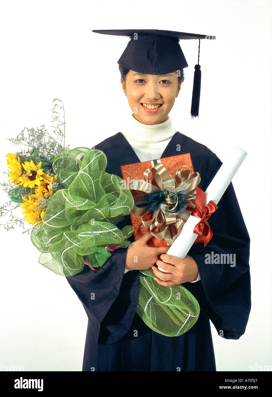 High school graduation korea hi-res stock photography and images - Alamy