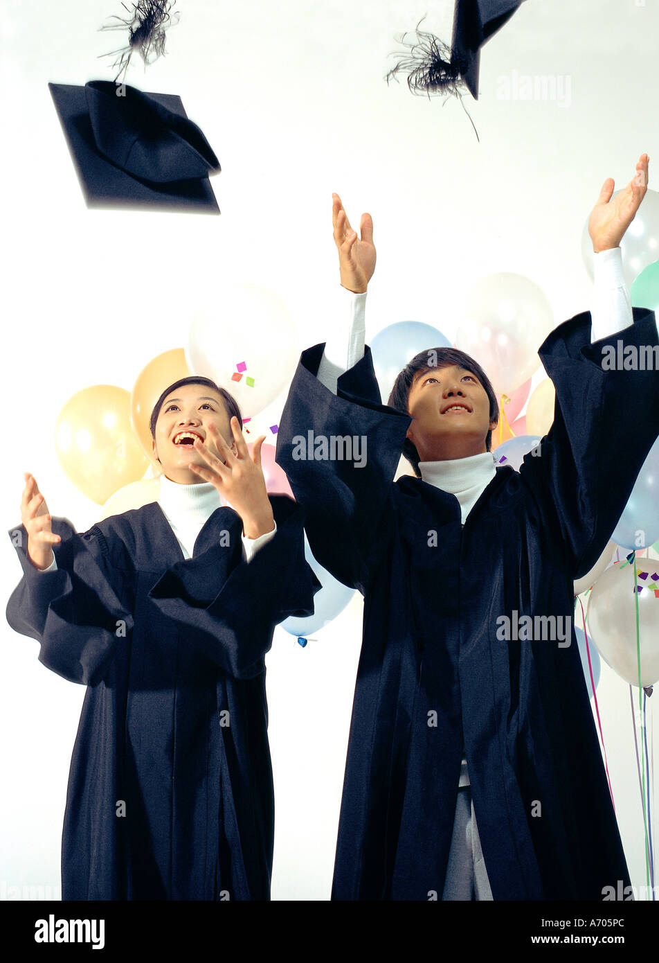 High school graduation korea hi-res stock photography and images - Alamy