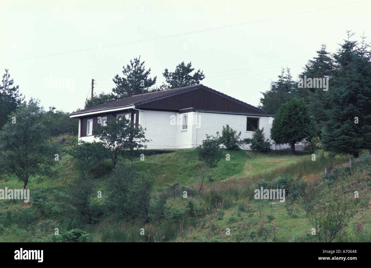 Francis Shand Kydd home near Oban Stock Photo - Alamy