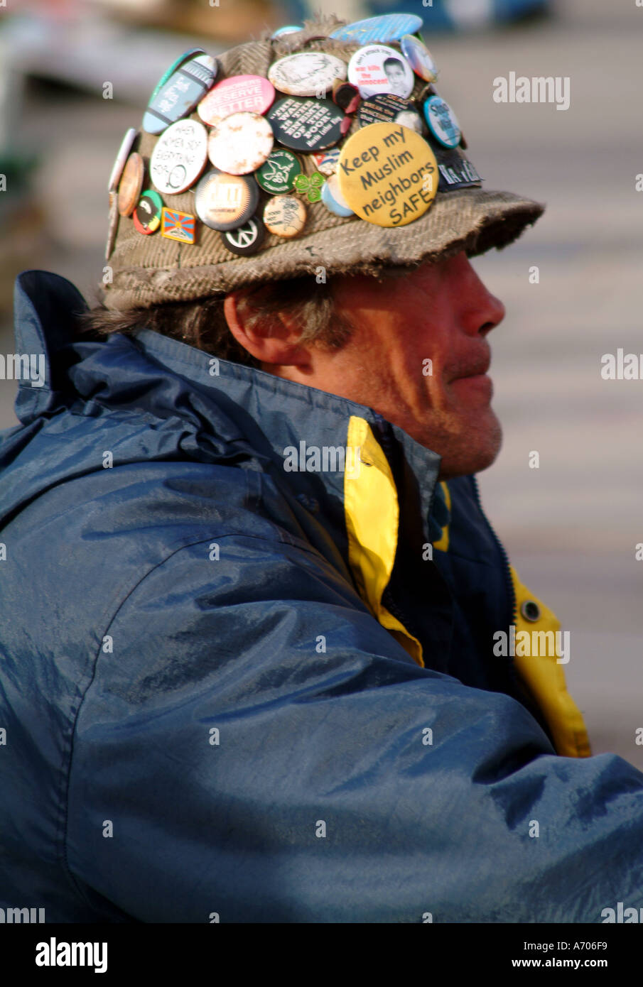 Peace campaigner brian haw hi-res stock photography and images - Alamy