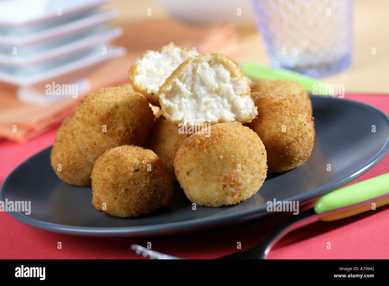 Tarragona style cod Stock Photo - Alamy