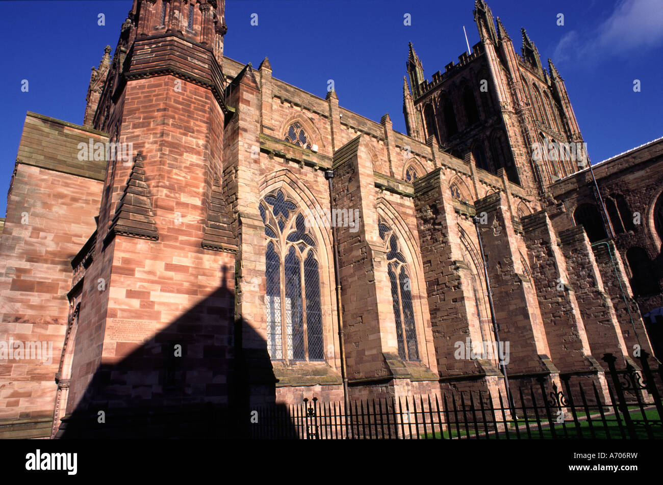 Worcester Cathedral , England Stock Photo - Alamy