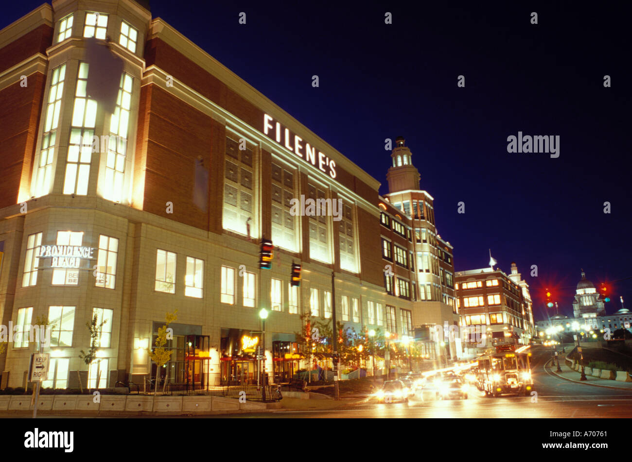 Providence place shopping mall hi-res stock photography and images - Alamy