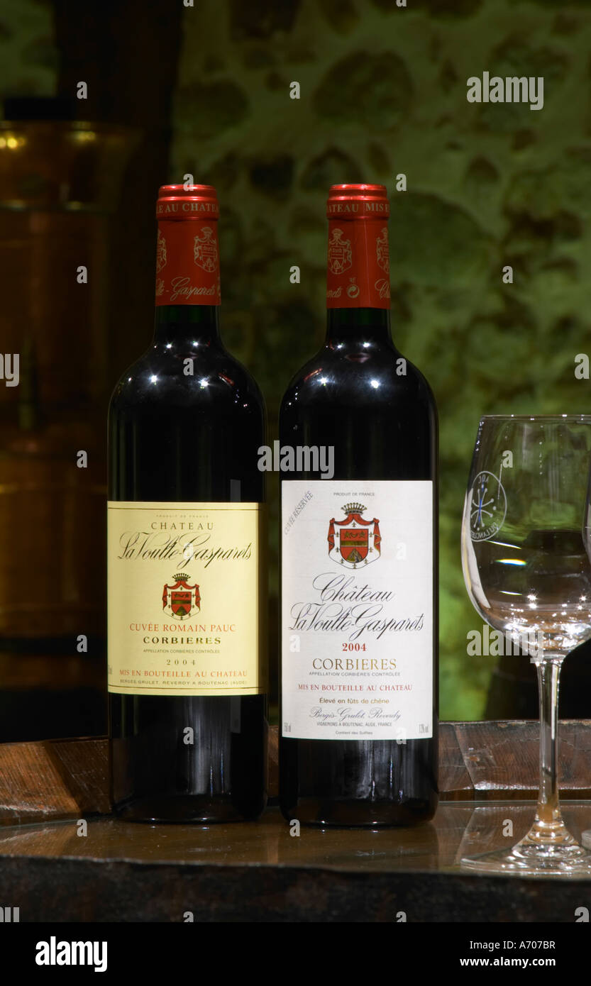 Cuvee Romain Pauc and the Cuvee Reservee. Chateau la Voulte Gasparets ...