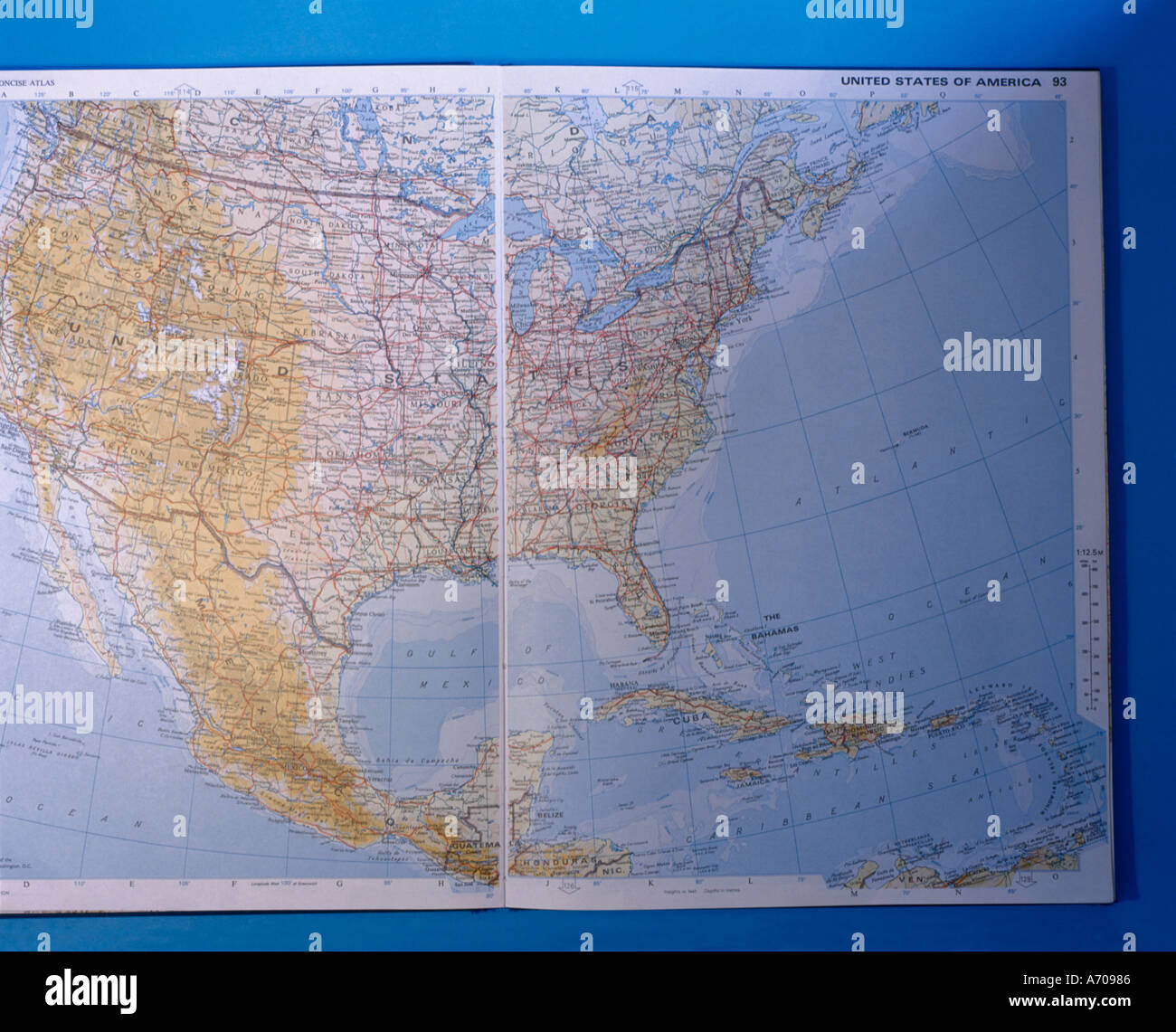 Chamberlin trimetric projection hi-res stock photography and images - Alamy