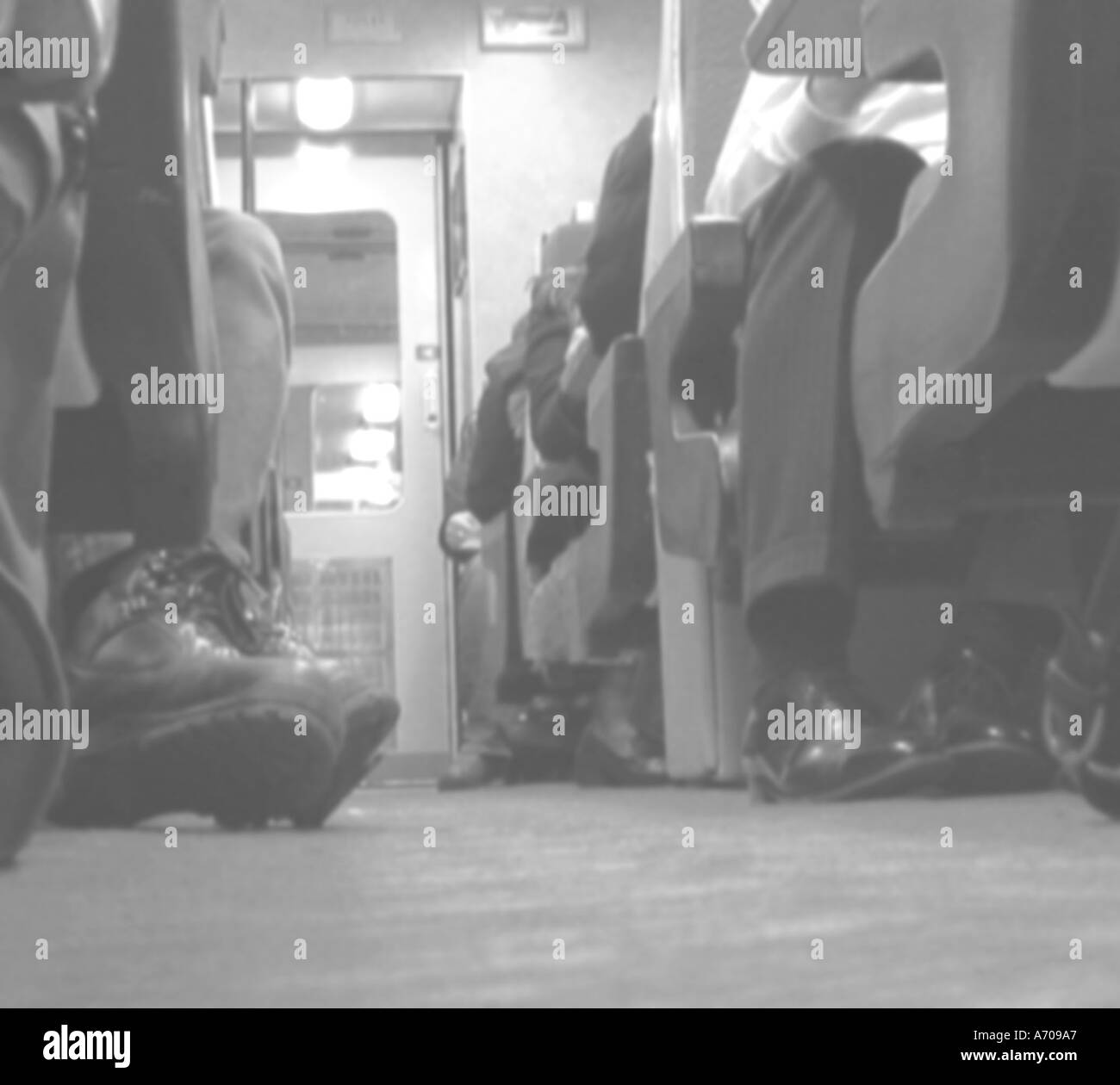 Busy Commuter Train London England Great Britain Stock Photo - Alamy