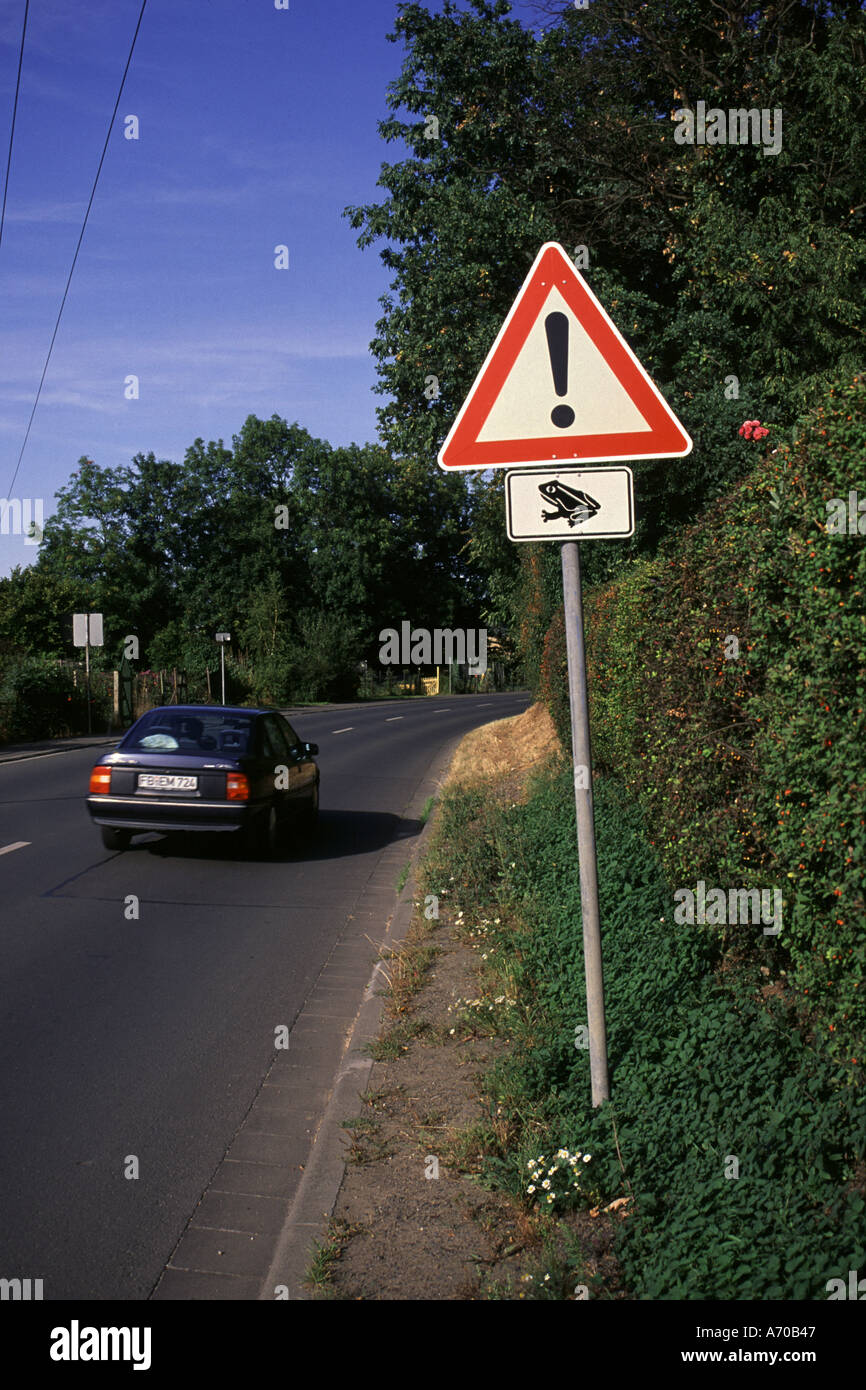 Beware of toads crossing hi-res stock photography and images - Alamy