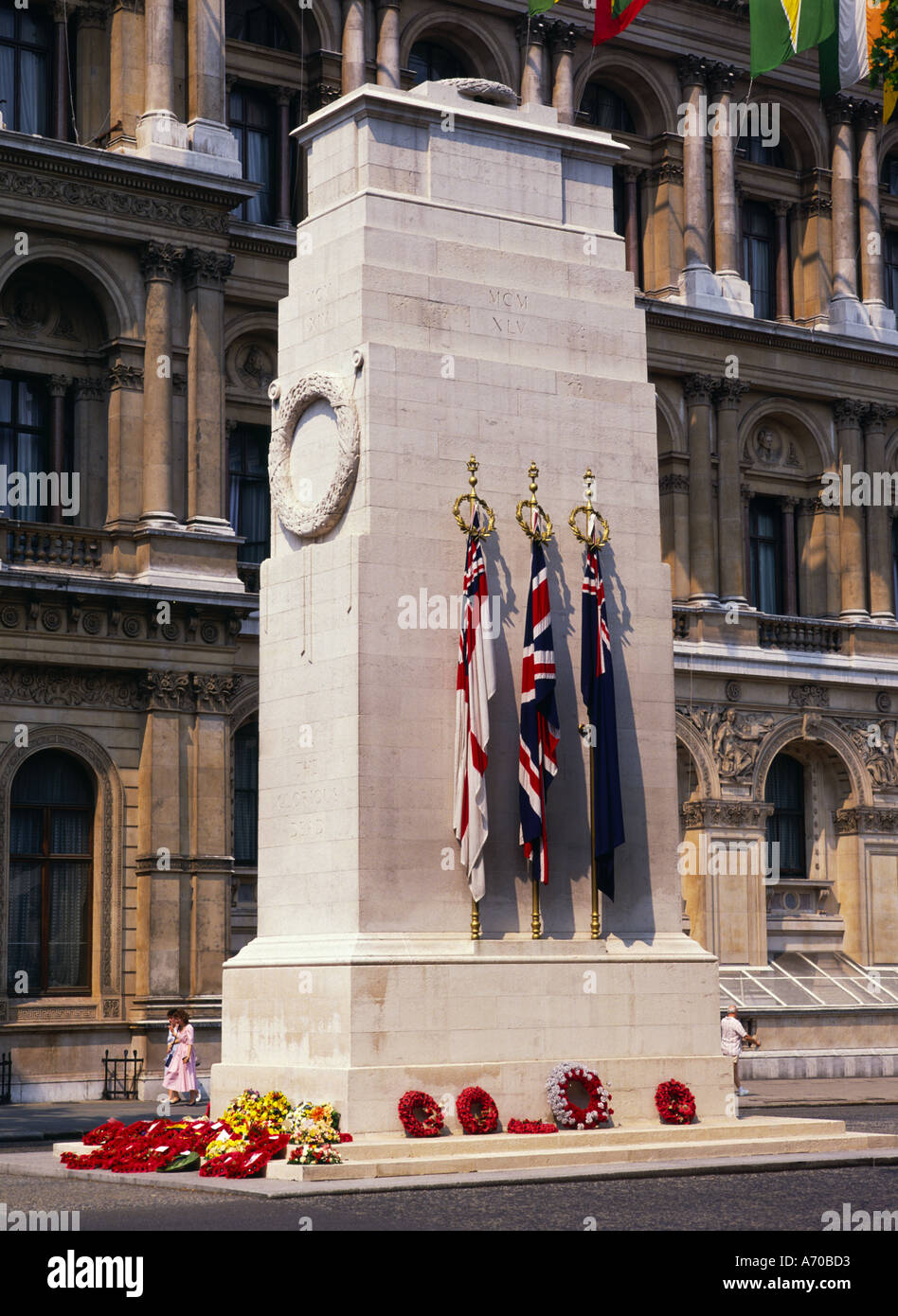 The Cenotaph Whitehall London England UK Stock Photo - Alamy
