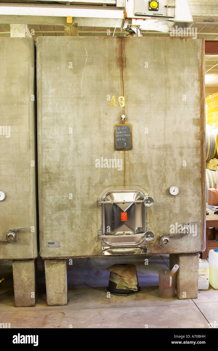 Cement vats hi-res stock photography and images - Alamy