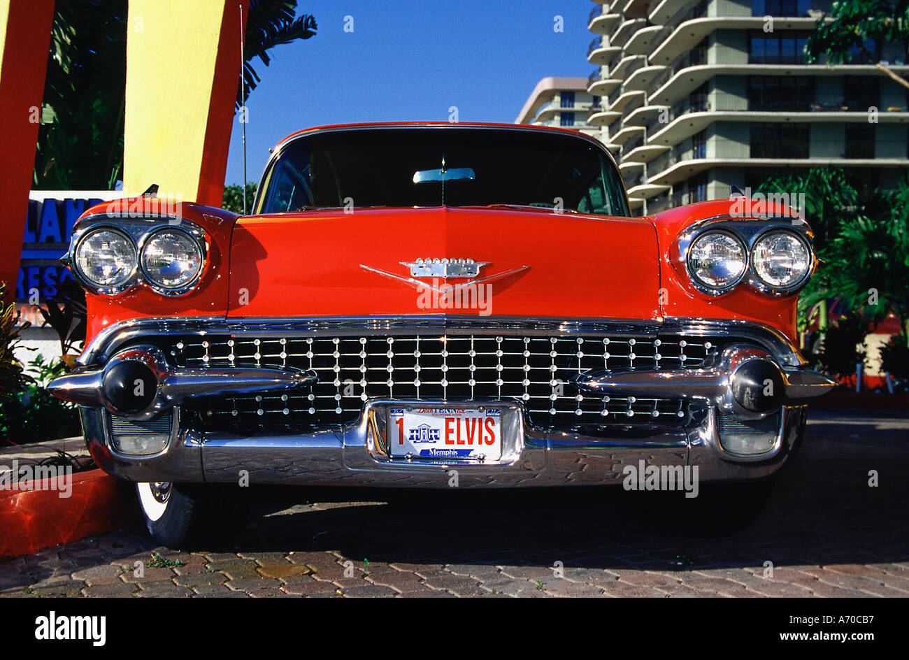 Cadillac of Elvis Presley Stock Photo - Alamy