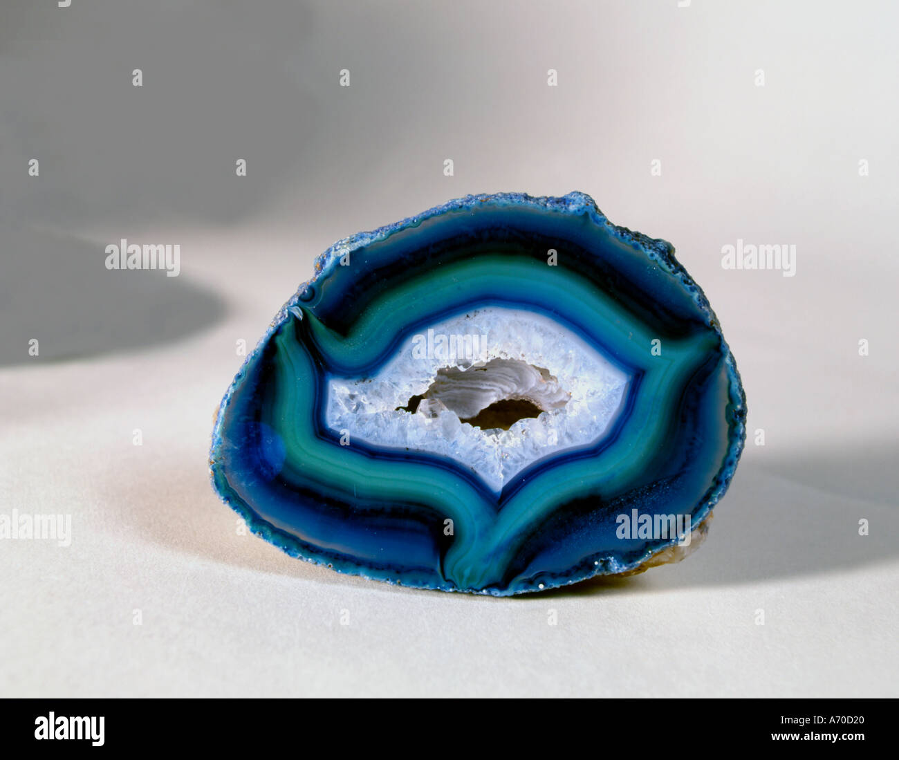Strukture of Calcedon Mineral Stock Photo - Alamy