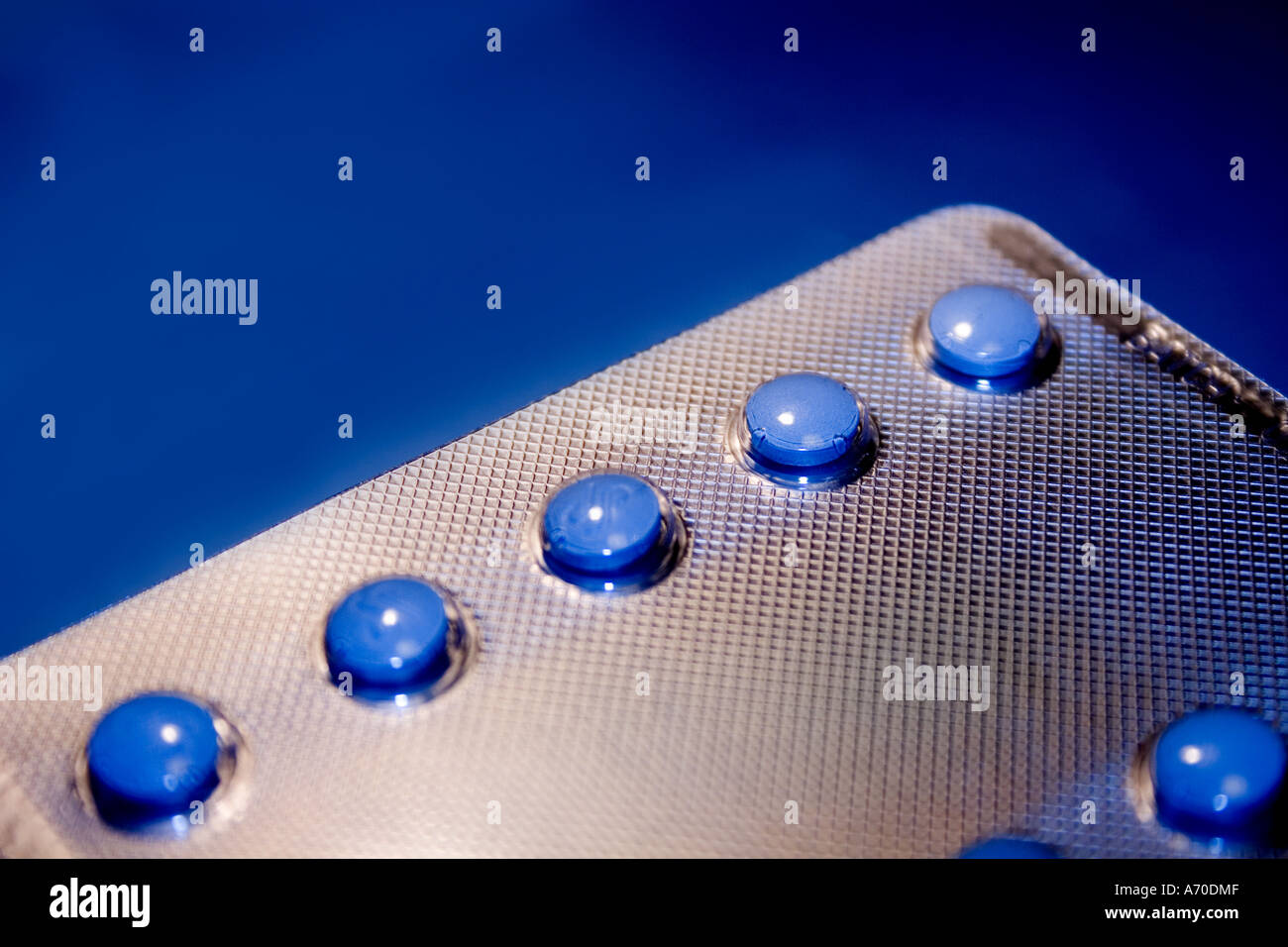 Close up of a blister pack of the anti histamine drug Neoclarityn Stock ...