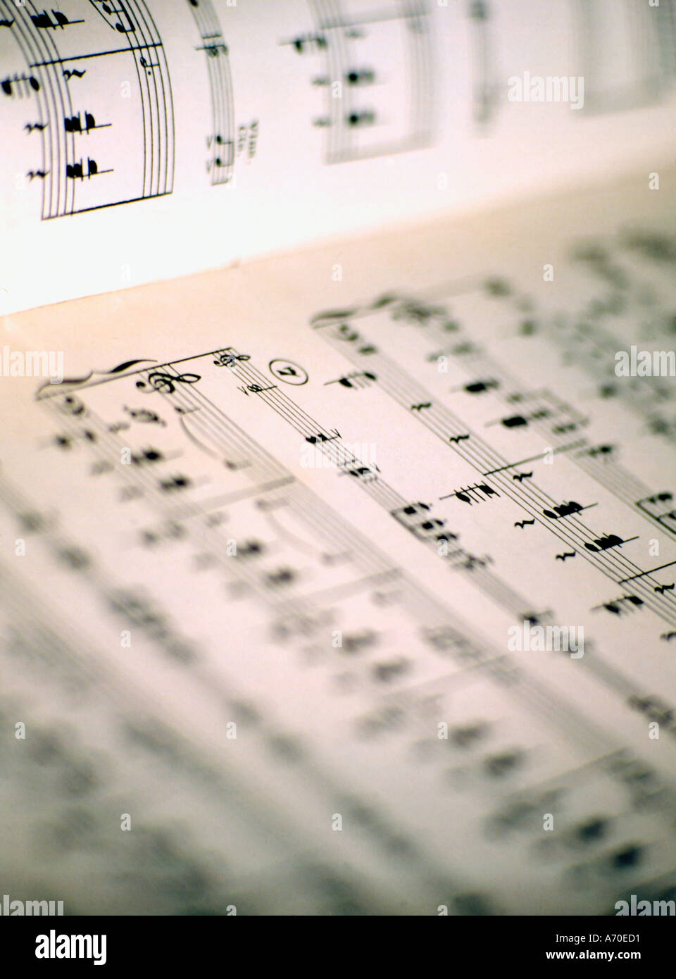 Music Score High Resolution Stock Photography and Images - Alamy