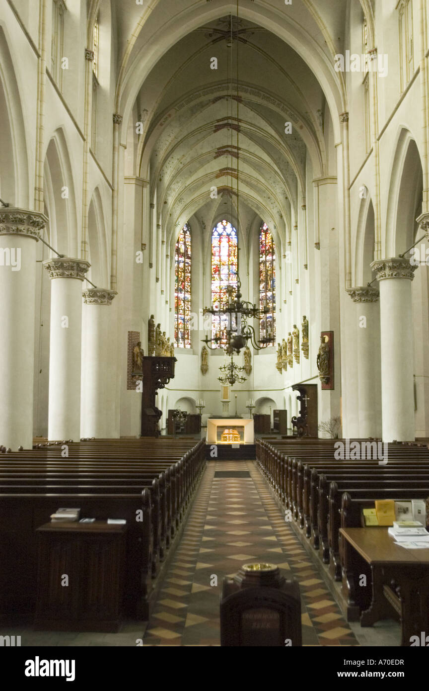 Interior of St Catherine Church or Sint Catherinakerk in Utrecht ...