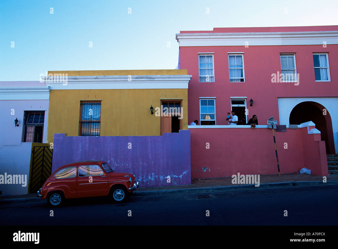 The Bo Kaap area where many Cape Muslims live known for its colourful ...