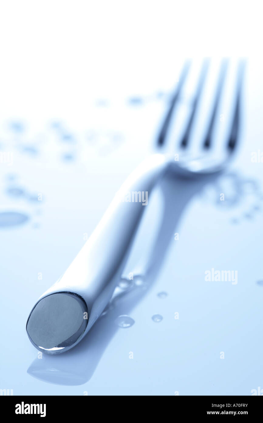 Still life of a fork Stock Photo - Alamy