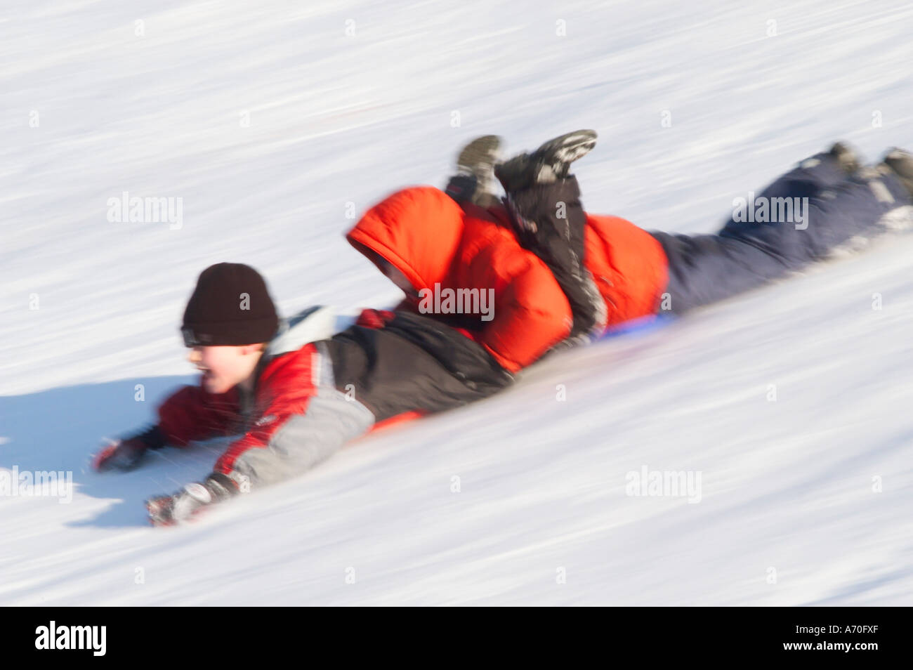 Children And Skidding High Resolution Stock Photography and Images - Alamy
